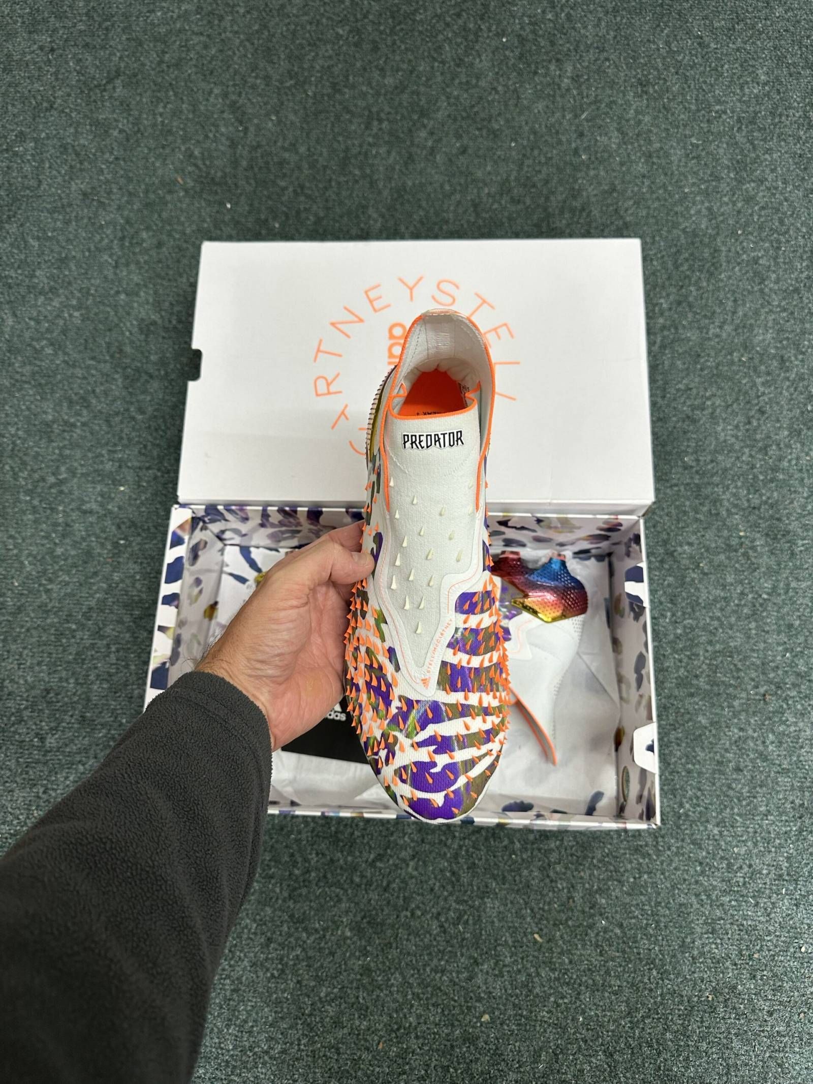 Adidas Predator Freak+ Pogba x Stella McCartney FG Football Boots ...