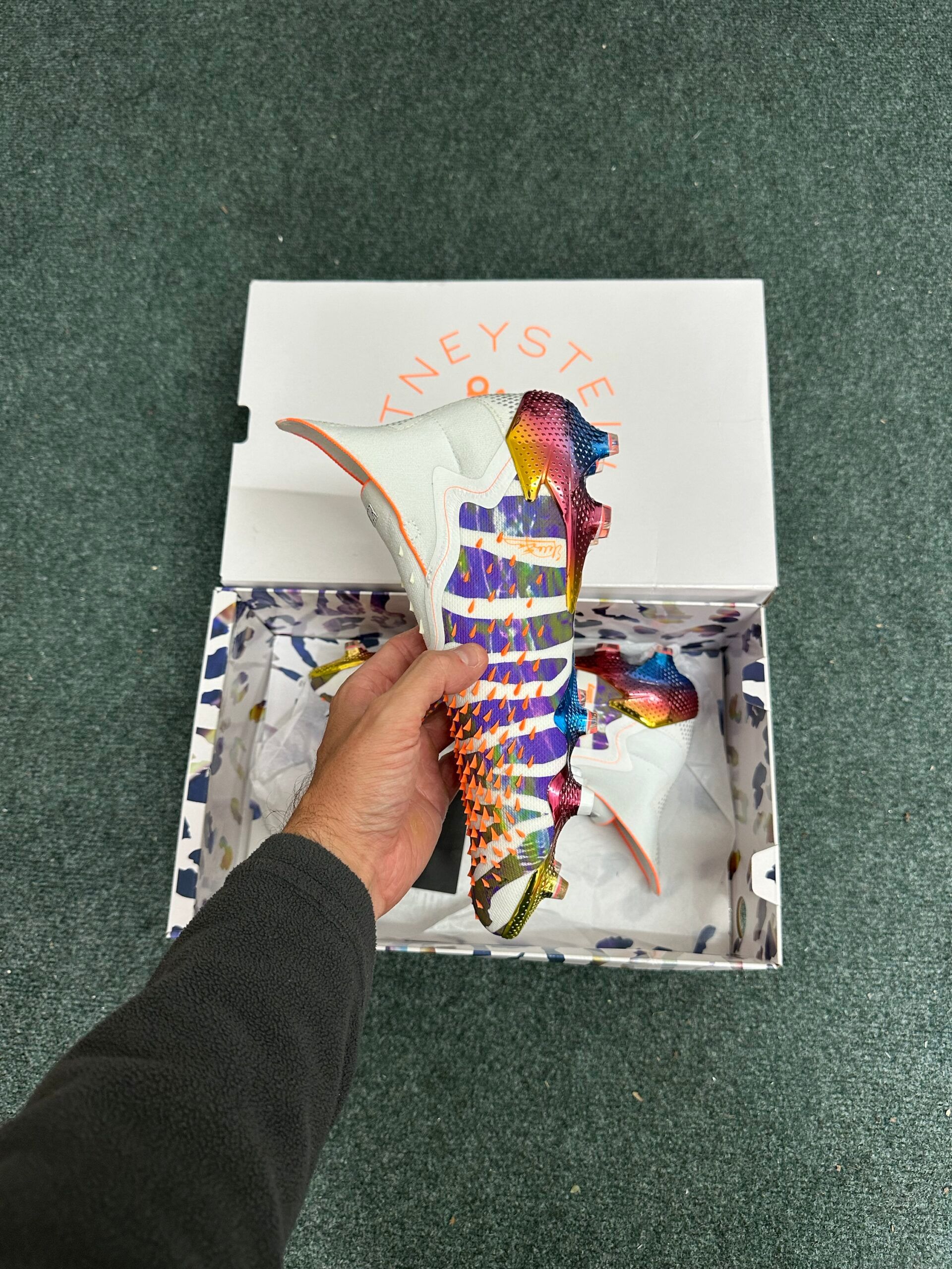 Adidas Predator Freak+ Pogba x Stella McCartney FG Football Boots ...