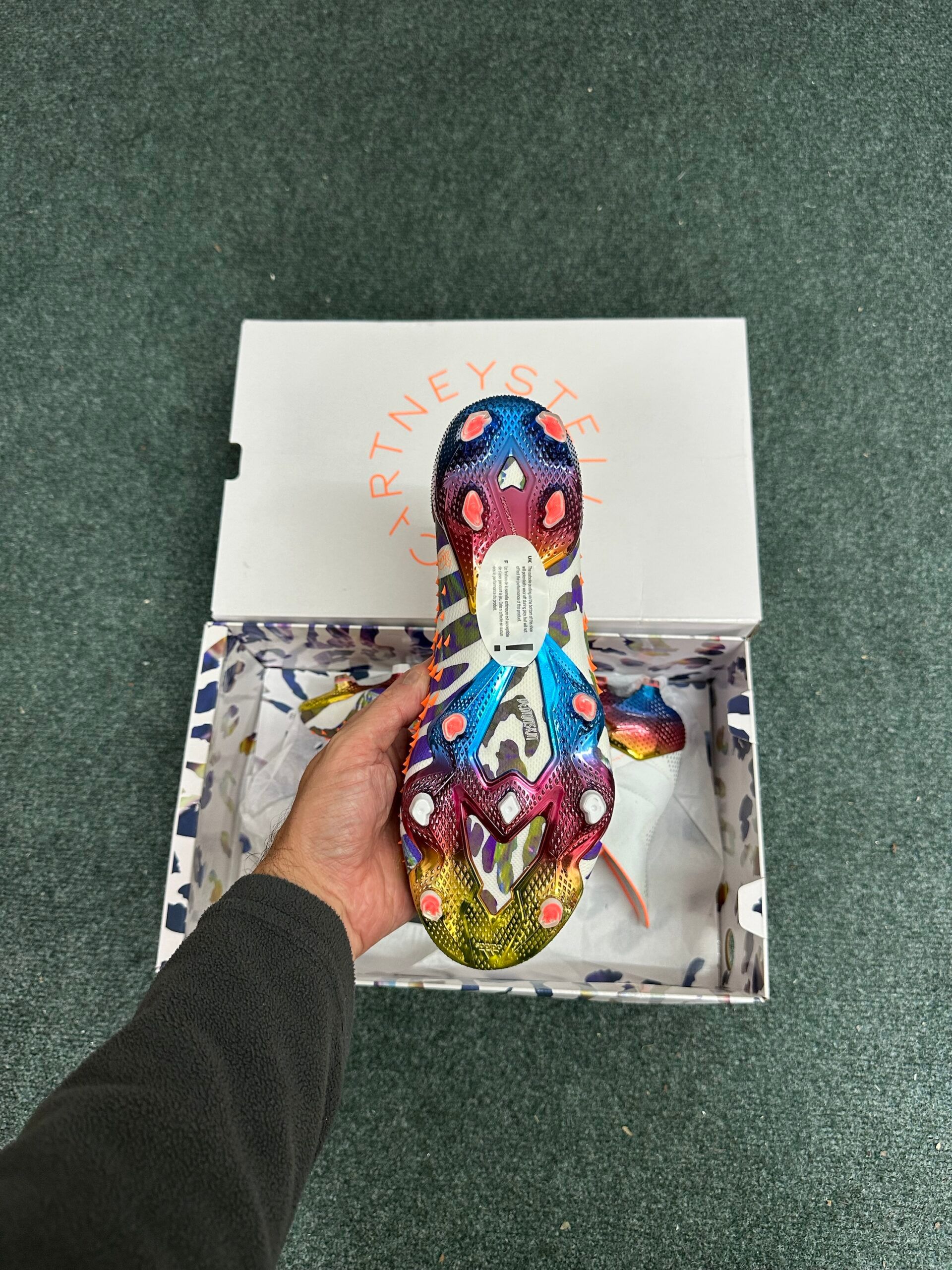 Adidas Predator Freak+ Pogba x Stella McCartney FG Football Boots ...